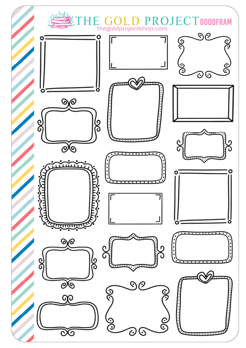 Doodle Frames – The Gold Project