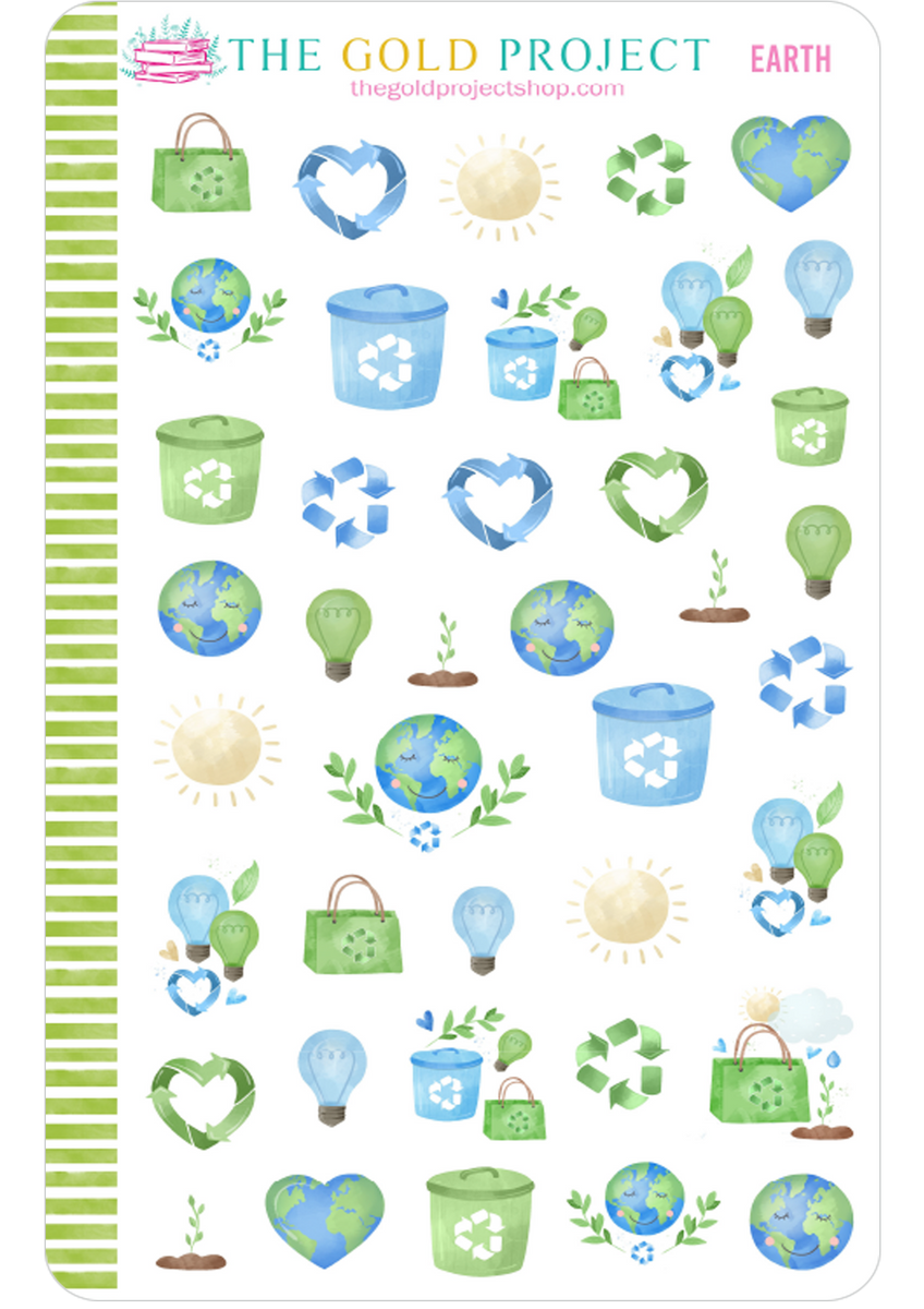 Earth Day Doodles Deco – The Gold Project